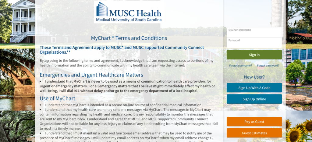 MUSC MyChart Benefits and Features - MUSC MyChart