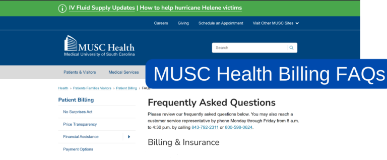 Frequently Asked Questions (FAQs) - MUSC MyChart